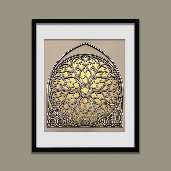 Rose Window - Etsy