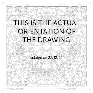 Notre Dame - Southern Rose Window, Layered Digital File, Download SVG ...