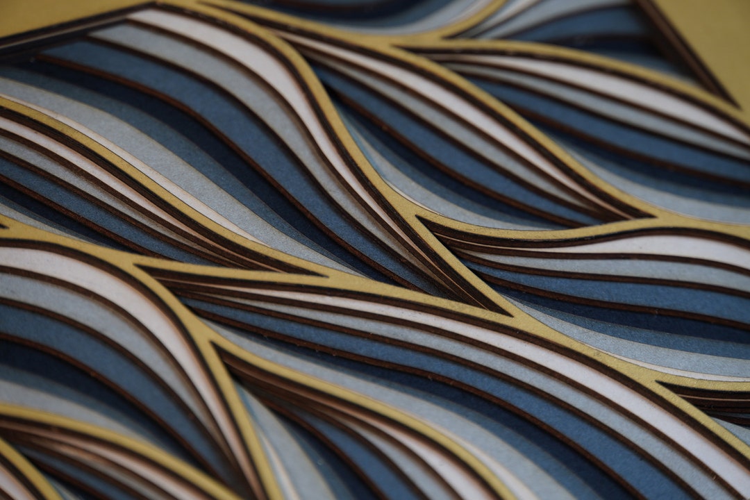 Weave, Layered Digital File, Download SVG, AI, DWG, Natural. Abstract ...