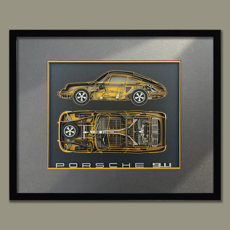 Porsche Car Dxf - Etsy Canada