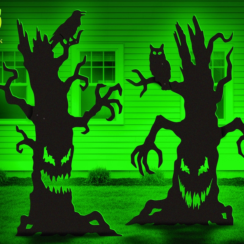 Halloween Tree Ornaments - Etsy