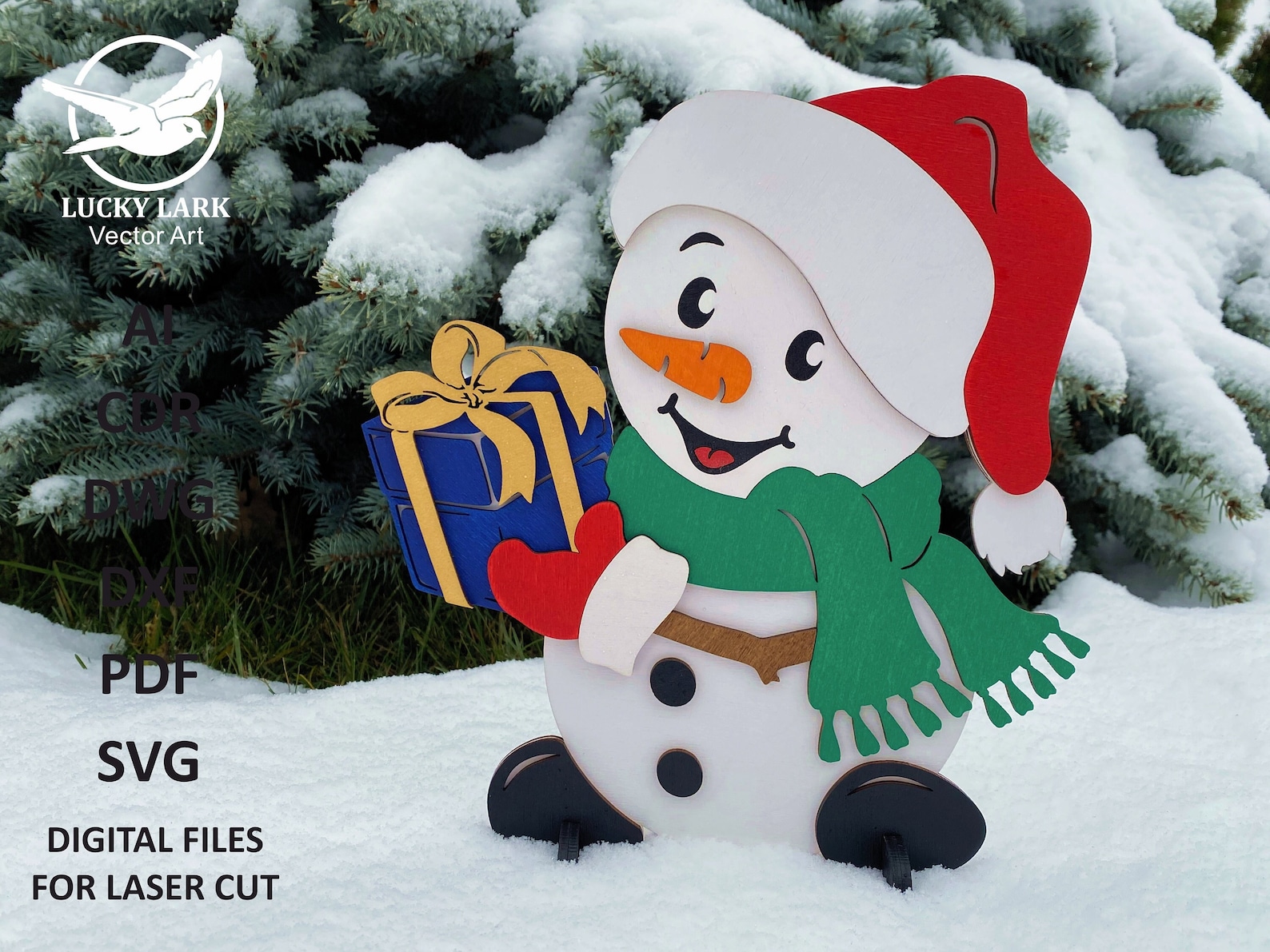 Snowmen SVG Christmas Snowmen Stand SVG Christmas Decor SVG - Etsy