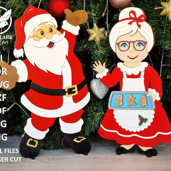 Santa Cut File - Etsy