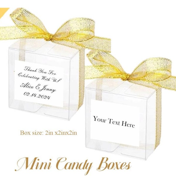 Clear Candy Boxes - Etsy