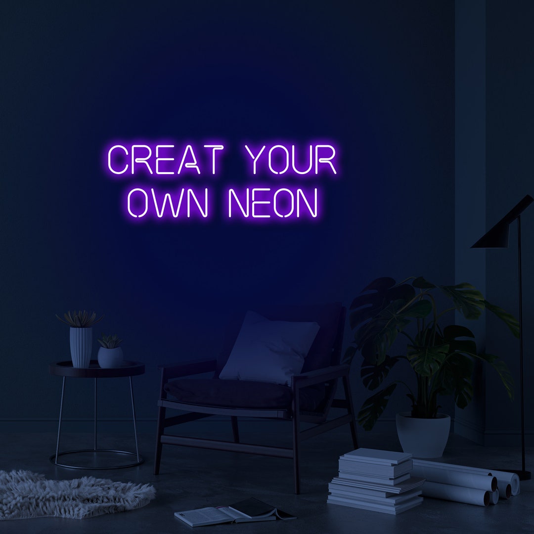 Custom Neon Sign Neon Signs Neon Sign Bedroom Neon Sign Neon Light Sign ...