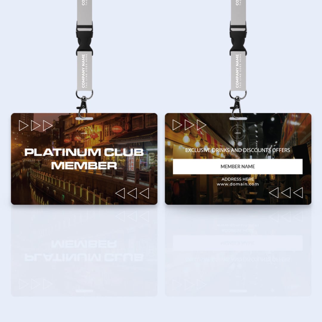 Custom PVC ID Card: Design Your Own Badge - Etsy