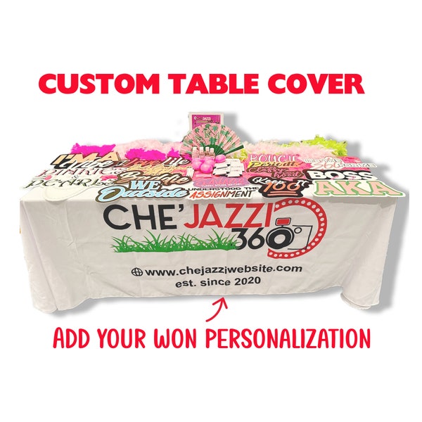 Custom Tablecloth - Etsy