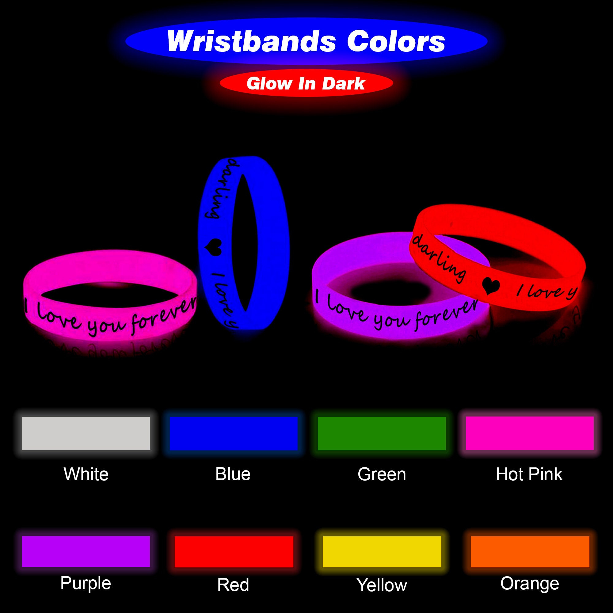 Awareness Silicone Bracelets for Men and Women Fundraisers - Etsy