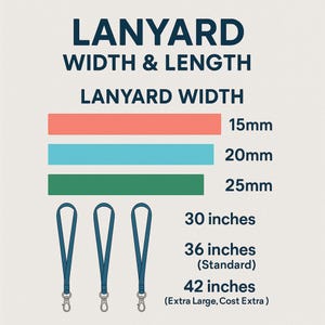 Custom Full-color Lanyards With Logo – Personalized ID Card Badge ...