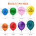 Custom Photo Latex Balloon, Personalized Balloons Printing With Name ...