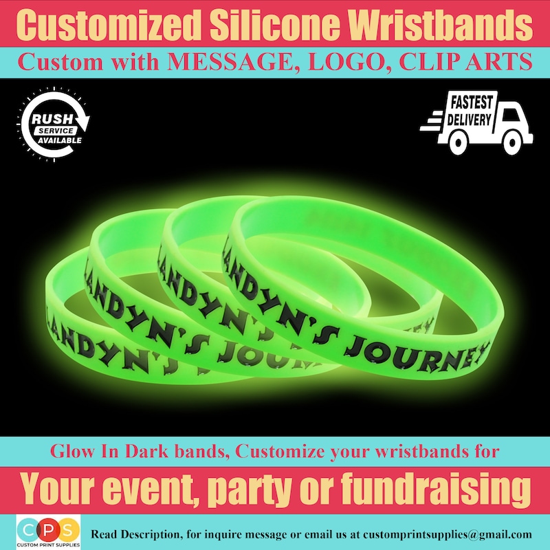 Rubber Bracelet - Etsy