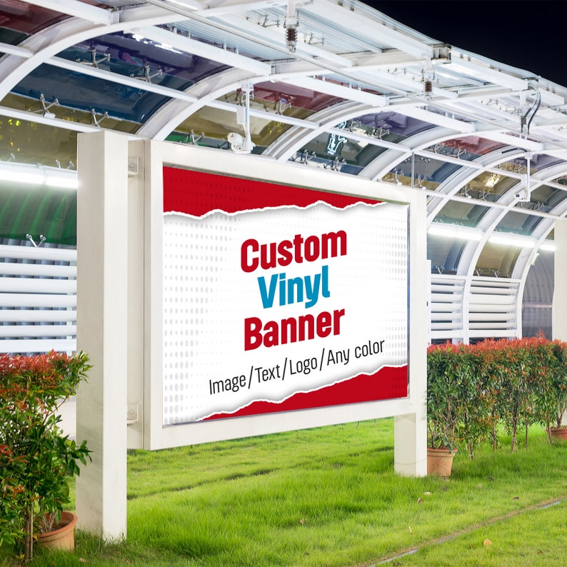 Custom Vinyl Banner: Personalized Indoor/outdoor Advertising With ...