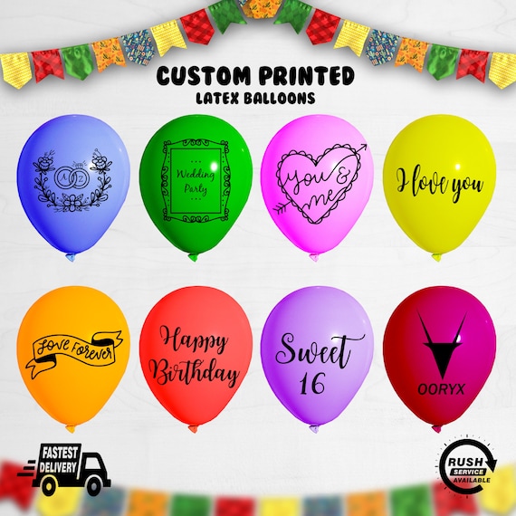 Custom balloons near me store