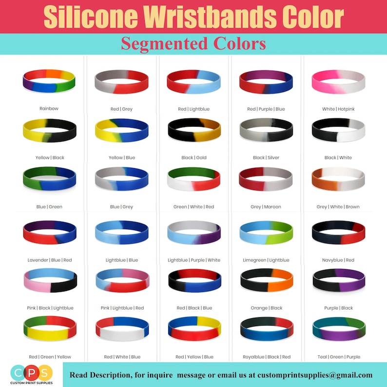 Custom Glow in Dark Wristband | Personalized Silicone Bracelets for ...