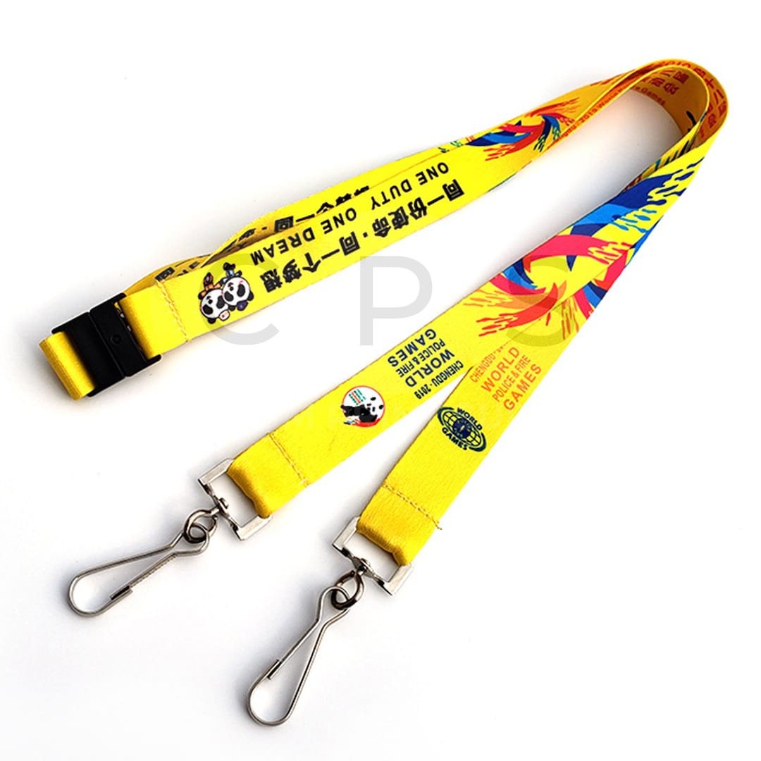 Custom Logo Lanyards With Safety Breakaway: Personalized ID Lanyard - Etsy