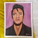 Pink Elvis Print - Etsy