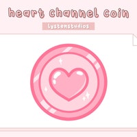 Animated and Static HEART Emote for Twitch, Discord and Youtube - Etsy