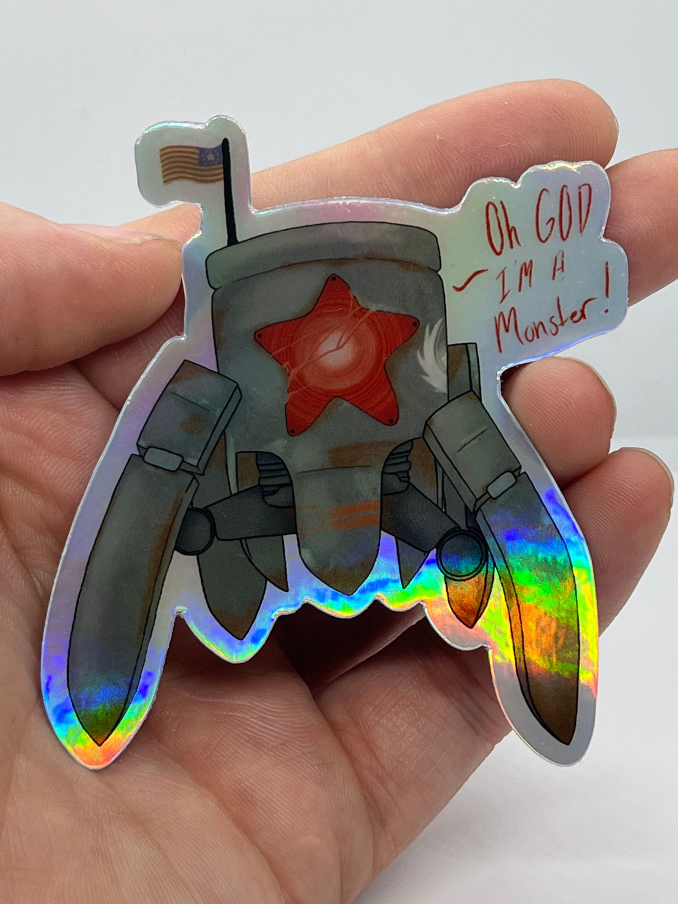 Fallout 76 Reclaimed Liberator Holo Sticker - Etsy