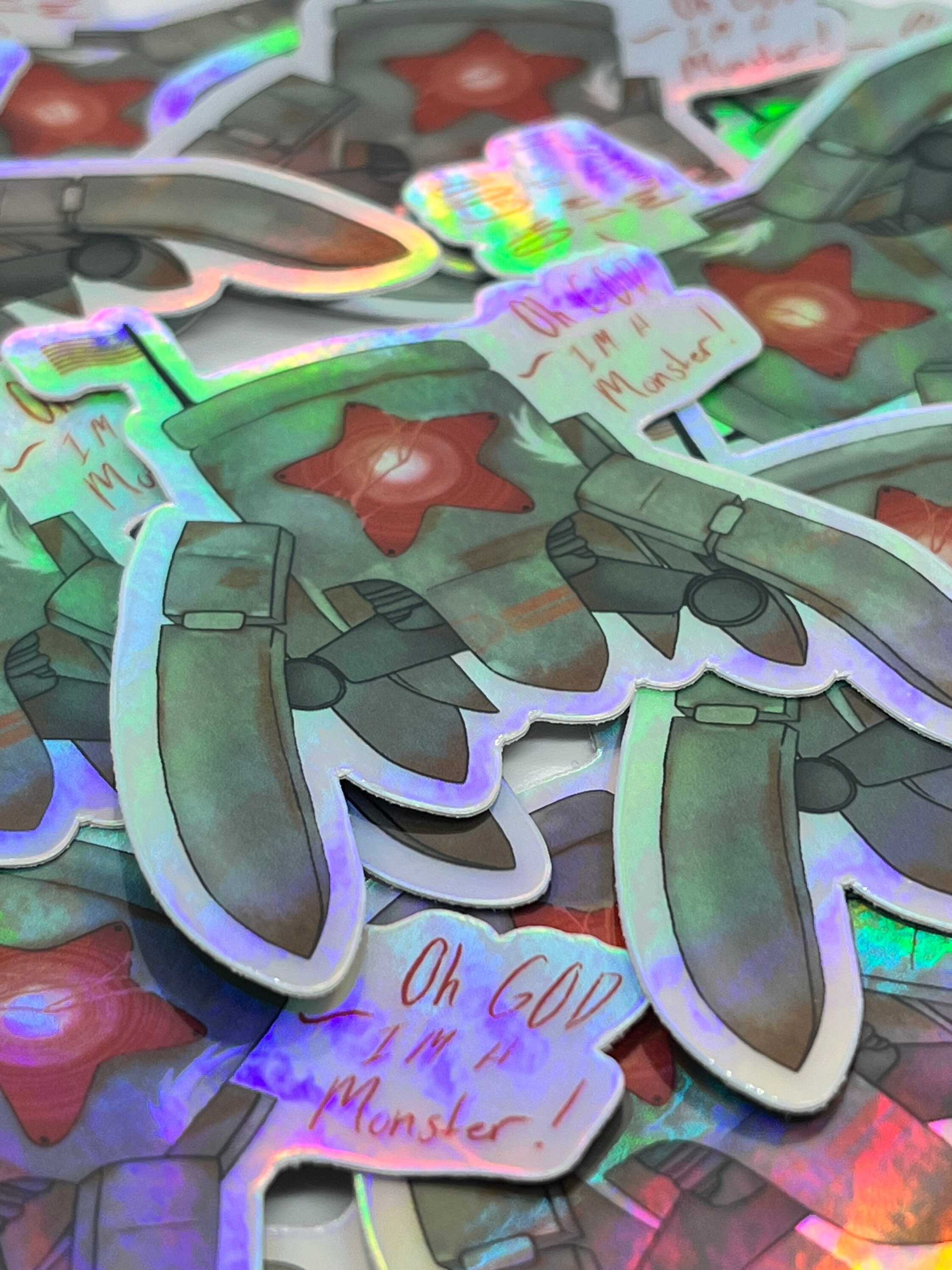 Fallout 76 Reclaimed Liberator Holo Sticker - Etsy