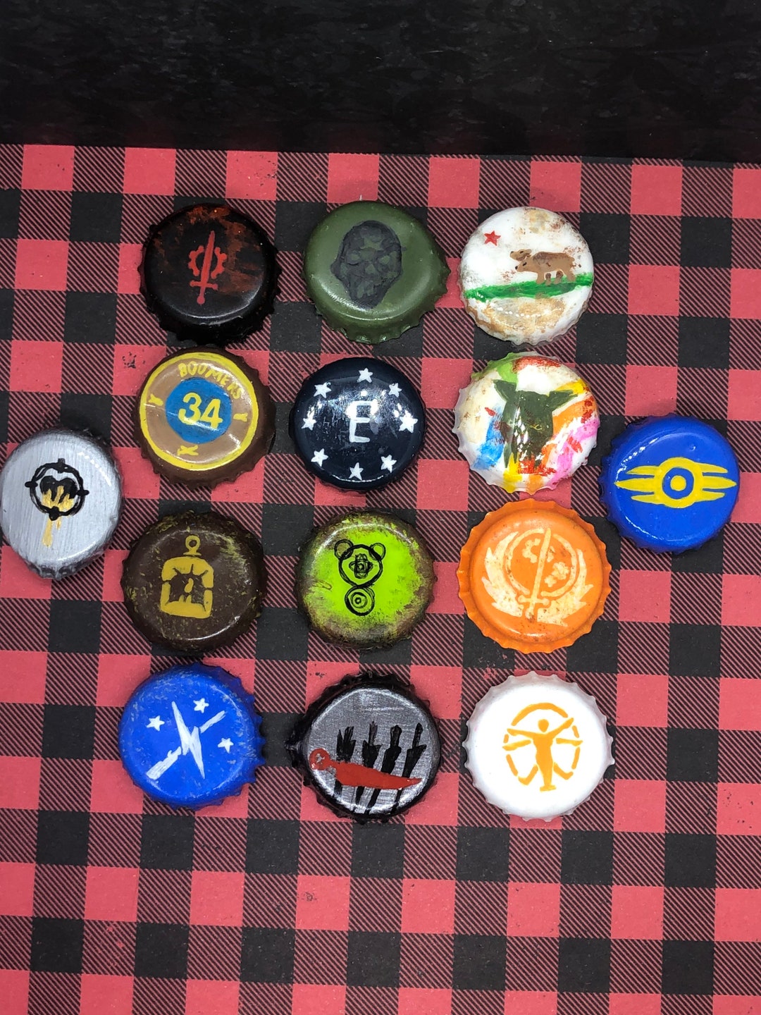 Fallout Faction Bottlecaps - Etsy