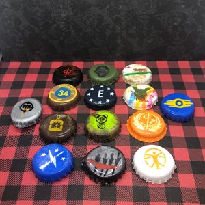 Fallout Faction Bottlecaps - Etsy
