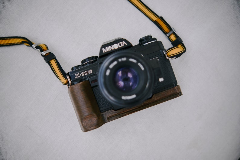 Minolta X-700 Camera Grip | 3D Printed Wood | - Etsy