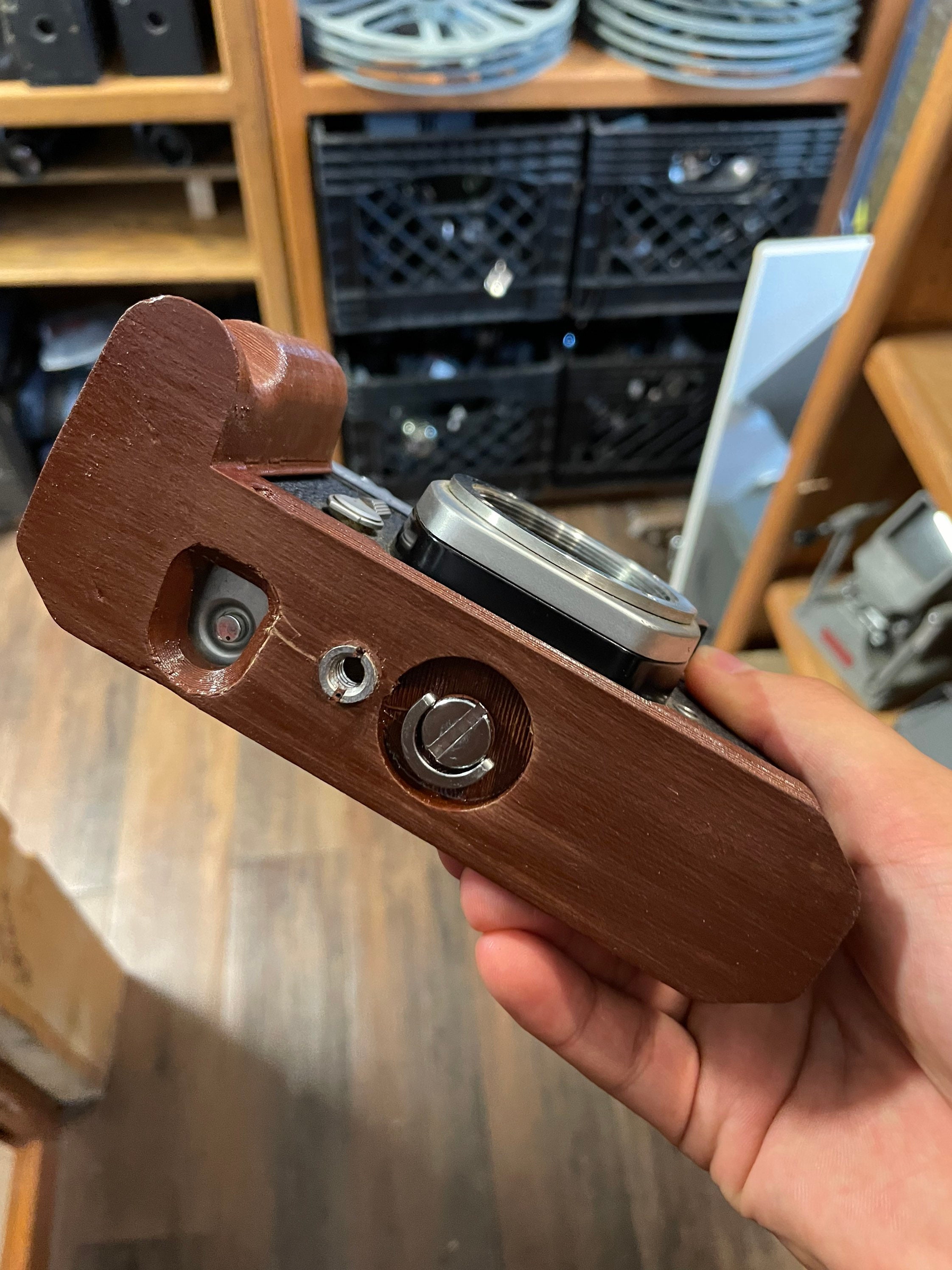 Wood Grip for Pentax K1000 and Spotmatic With Arca Swiss Mount | Etsy UK