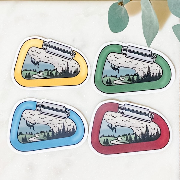 Climbing Stickers - Etsy