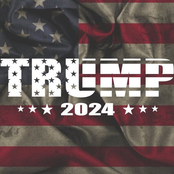 Trump Window Decal - Etsy