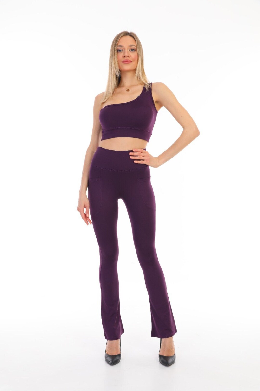 Purple Suit - Spanish Style High Waisted - Etsy