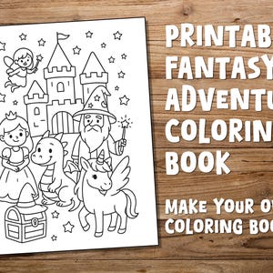 Fairy Tale Coloring Pages for Kids – 25 Magical Printable Sheets ...