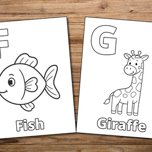 Printable Alphabet | Number Coloring Pages for Kids | A-Z 0-9 ...