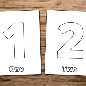 Printable Alphabet | Number Coloring Pages for Kids | A-Z 0-9 ...