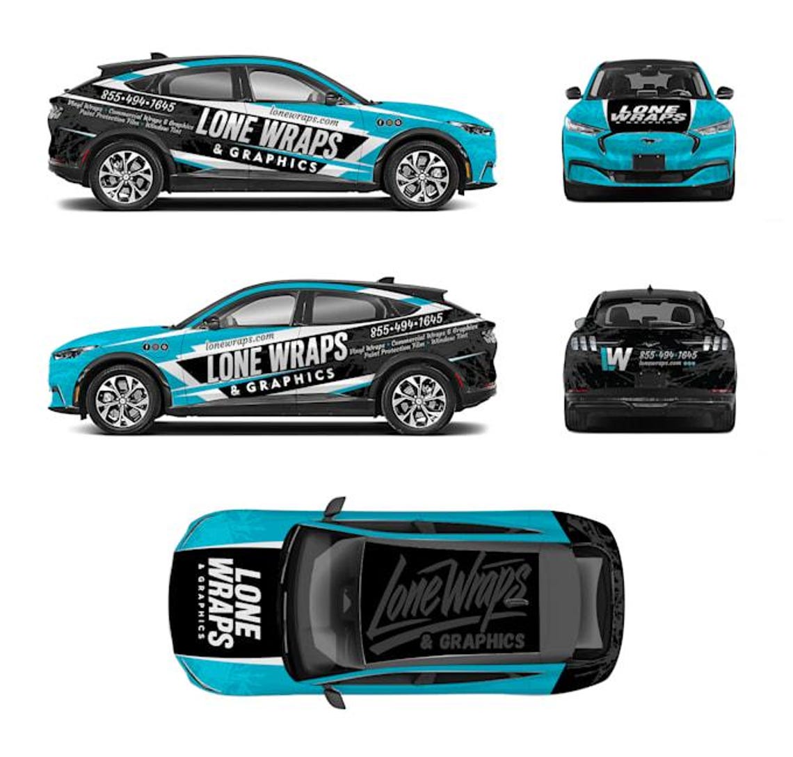 Custom Vehicle Wrap Design: Print-ready Graphics Service - Etsy