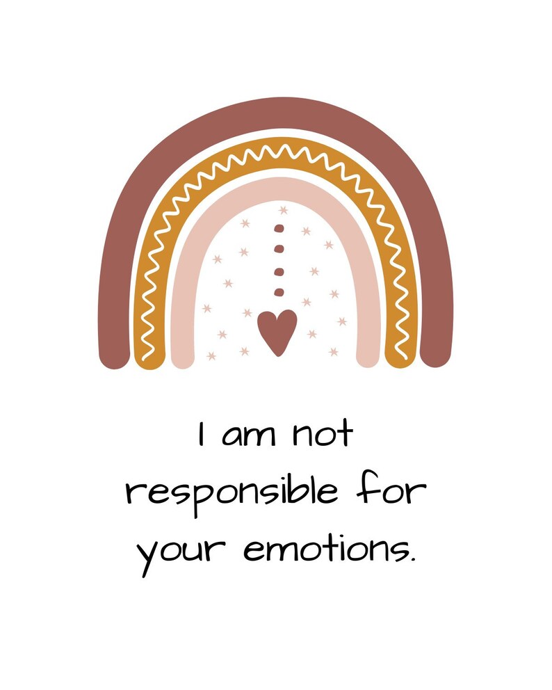 Printable Boundary Affirmation Cards Boundary Affirmations Etsy