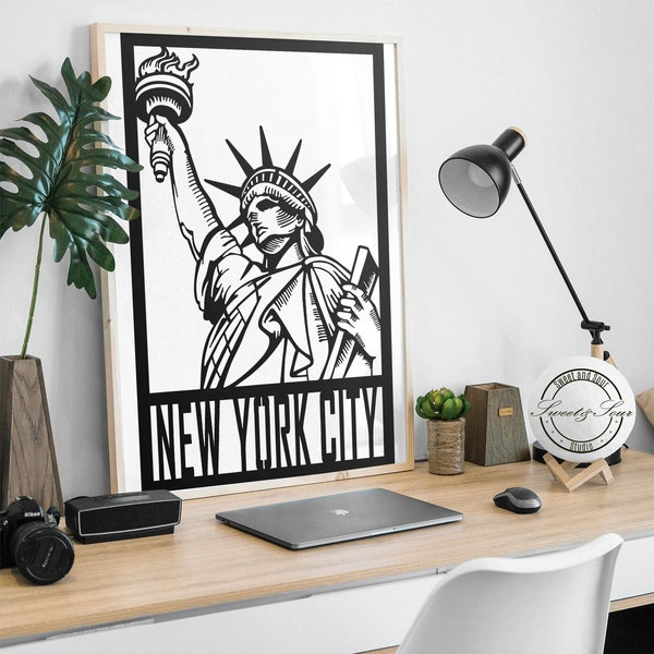 Lady Liberty Sticker - Etsy