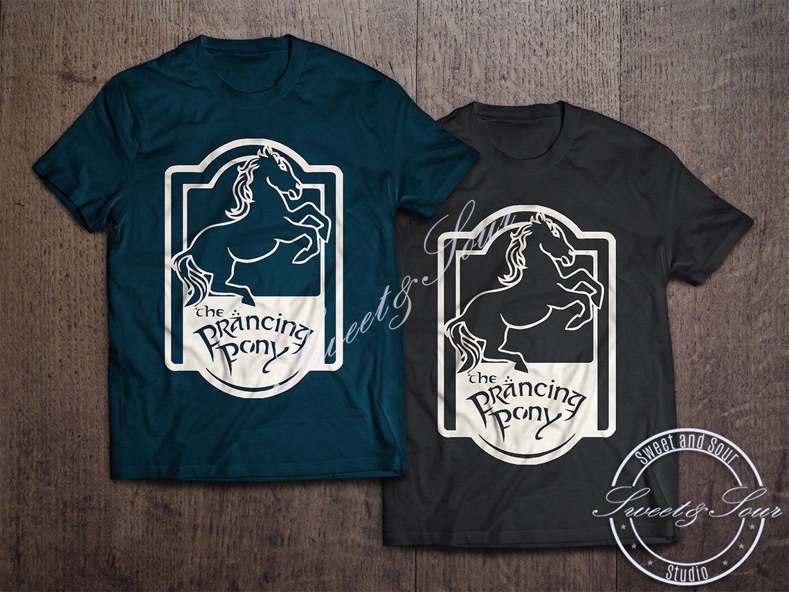 Prancing Pony/ Bree Inn/ Middle Earth Tavern Sign/ SVG/ DXF/ - Etsy