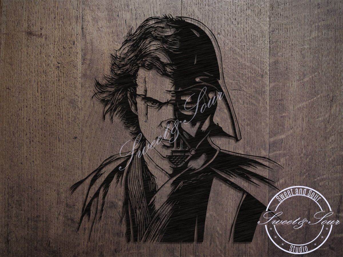 Darth Vader/ Anakin Skywalker/ Star Wars/ SVG/ DXF/ EPS/ Png/pdf ...