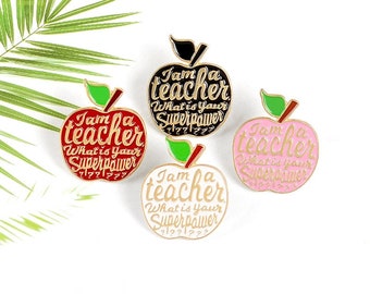Teacher Brooch | Etsy