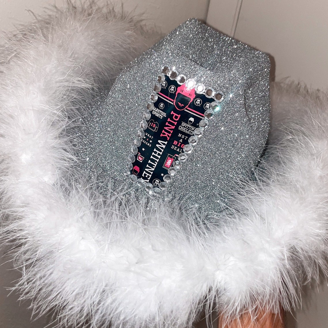 Pink Whitney Inspired Cowboy Party Hat Bachelorette Parties - Etsy