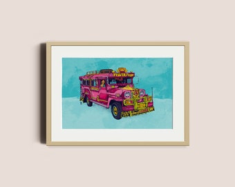 Filipino Jeepney Art - Etsy