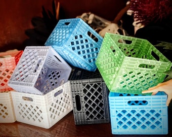 Record Milk Crate - Etsy