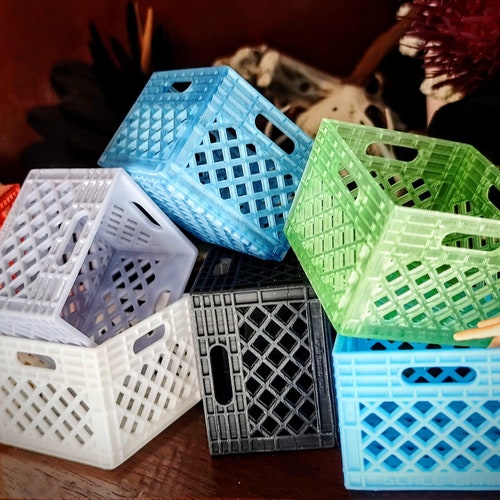 Miniature Milk Crate - Etsy