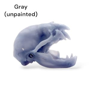 Vampire Bat Skull, Open Jaw - Cruelty Free Replica Skull 6mm - 25mm - 1 ...