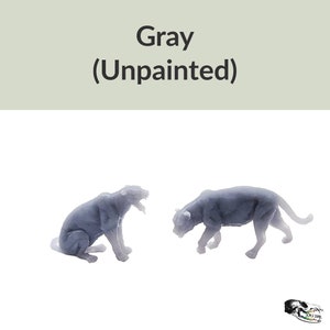 Jaguar Miniature - 1:87 HO Scale for Forest Diorama, Dollhouse ...