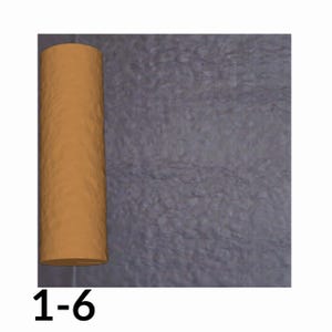 Cobblestone Texture Roller, 4 Inches Tall, Clay Texture Roller Seamless ...