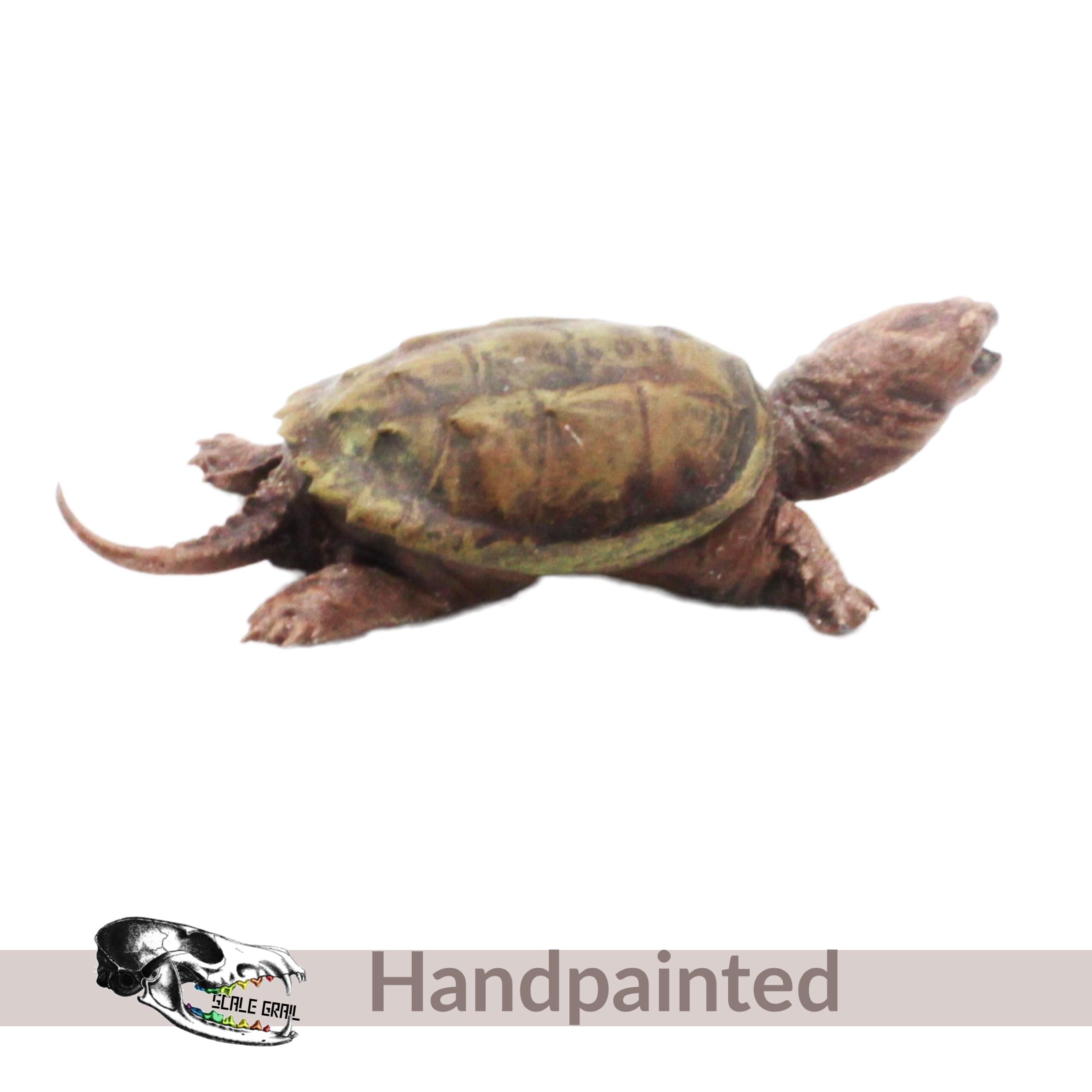 Snapping Turtle - 1:12 Scale Animal for Dollhouse and Diorama 3d Model ...