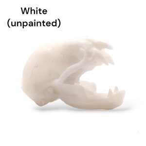 Vampire Bat Skull, Open Jaw - Cruelty Free Replica Skull 6mm - 25mm - 1 ...