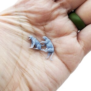 Jaguar Miniature - 1:87 HO Scale for Forest Diorama, Dollhouse ...