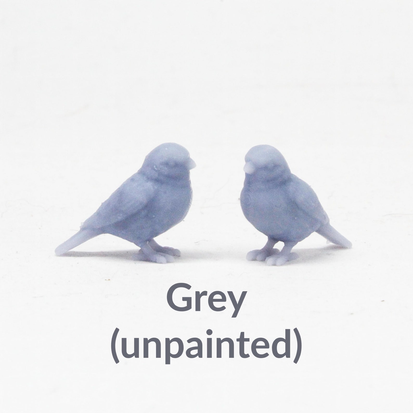 Miniature Sparrow Bird Figurines 1:12 Scale Woodland Garden Mini for ...